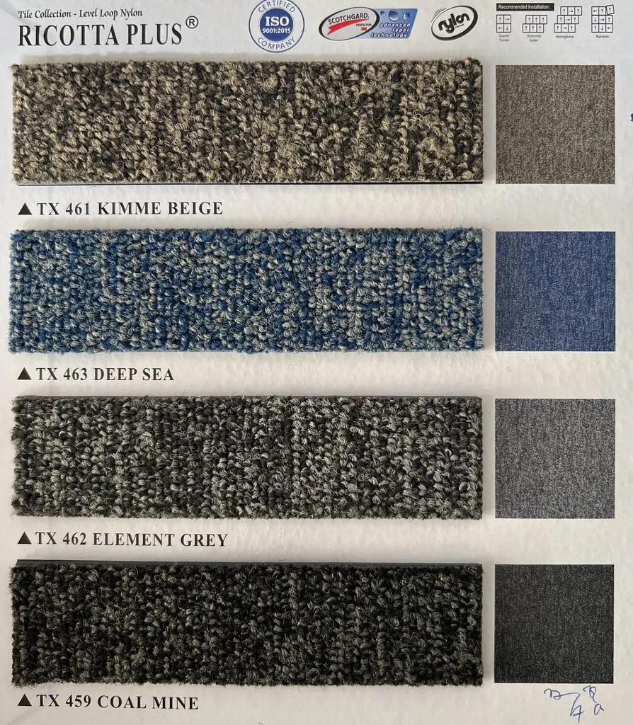 RICOTTA PLUS | Jual Karpet Tile | TOKO KARPET INDAH